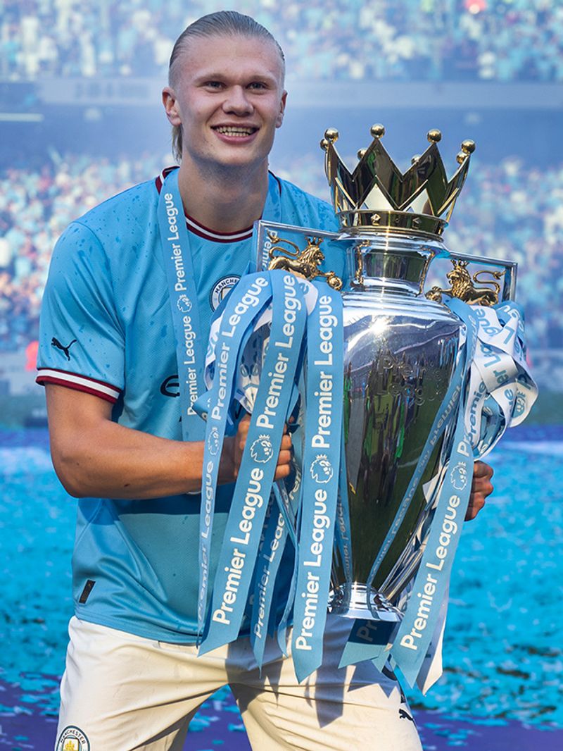 36 goals, 1 EPL trophy: Haaland explains what title win means to him ...