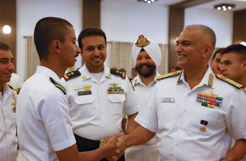 55 Saudi naval cadets are receiving sea training in India (WATCH) | Asianet Newsable