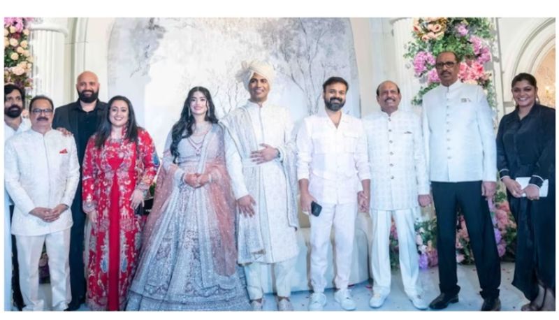 എം.എ അഷ്റഫ് അലിയുടെ മകള്‍ അബുദാബിയില്‍ വിവാഹിതയായി; ചലച്ചിത്ര താരങ്ങള്‍ ഉള്‍പ്പെടെ പ്രമുഖരുടെ ...