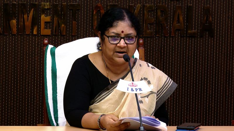 Dr.R bindu minister says about International standard school buildings ...