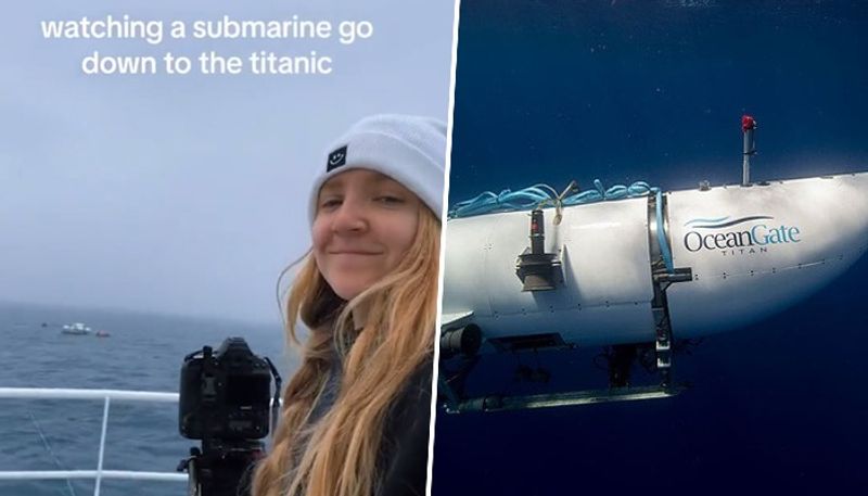 Missing Titanic submersible: Chilling video of OceanGate vessel ...