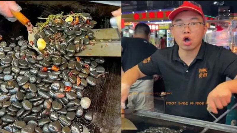 Chinese eat stir-fried stones rocks the internet: கூழாங்கற்களை சமைத்து ...