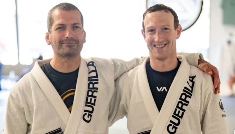 Meta boss Mark Zuckerberg receives blue belt in Jiu-Jitsu; shares photos on social media ...