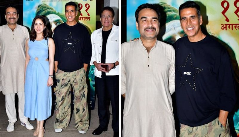 OMG 2 screening: Akshay Kumar, Pankaj Tripathi, Yami Gautam and more ...