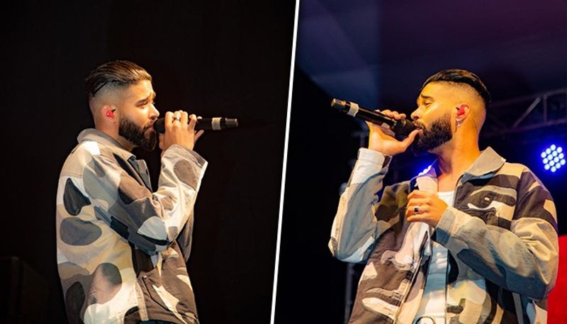 'Brown Munde' singer AP Dhillon performance at Mumbai’s St Xavier’s ...