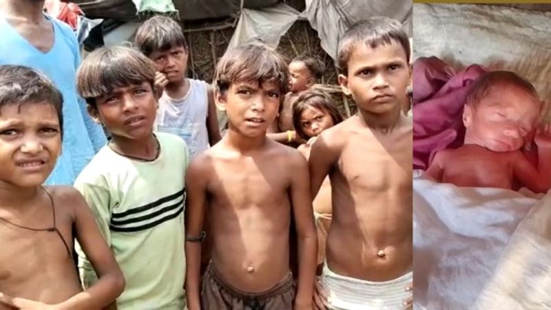 Four young children turn saviours for abandoned newborn baby