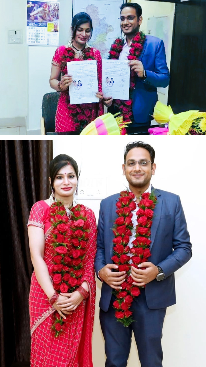 बिना बैंड-बाजा और बारात के IAS घर ले आया IPS दुल्हन - chhattisgarh ...