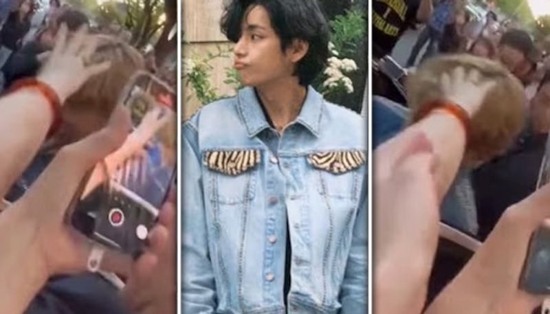 ARMYs angry as BTS star Kim Taehyung's video of a Japanese woman ...