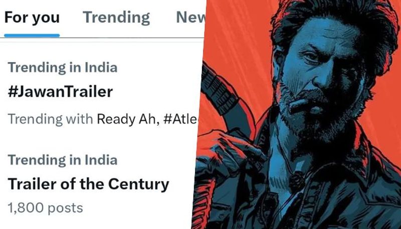 Jawan: Fans awestruck by Shah Rukh Khan's swag, call it 'Trailer of the ...