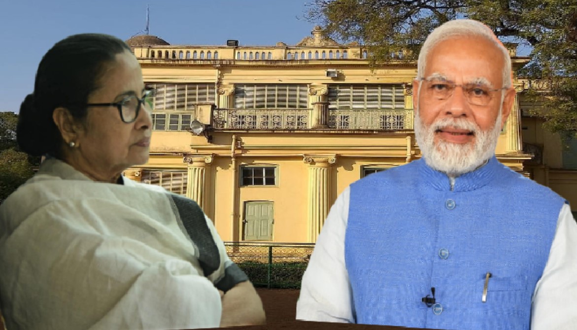 Narendra Modi-Mamata Banerjee: সন্দেশখালির আবহেই রাজভবনে মোদী-মমতা ...