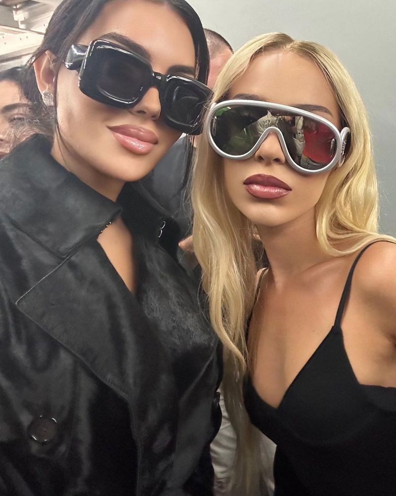 Georgina Rodriguez and Bad Gyal shine in LOEWE Sunglasses: A stylish ...