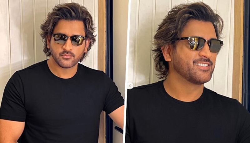 MS Dhoni's iconic long hair makes sensational comeback; takes social ...