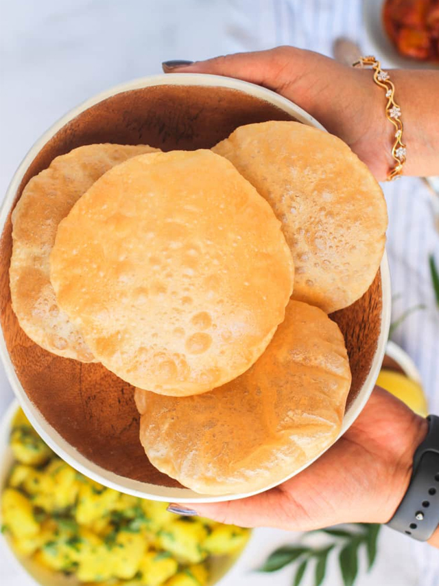 How to make Puffy and Soft Puri rsl