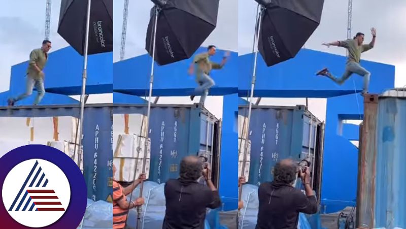 ಕಟ್ಟಡದಿಂದ ಕಟ್ಟಡಕ್ಕೆ ಜಿಗಿದ Action King Akshay Kumar: ವಿಡಿಯೋ ನೋಡಿ ಸುಸ್ತಾದ ...