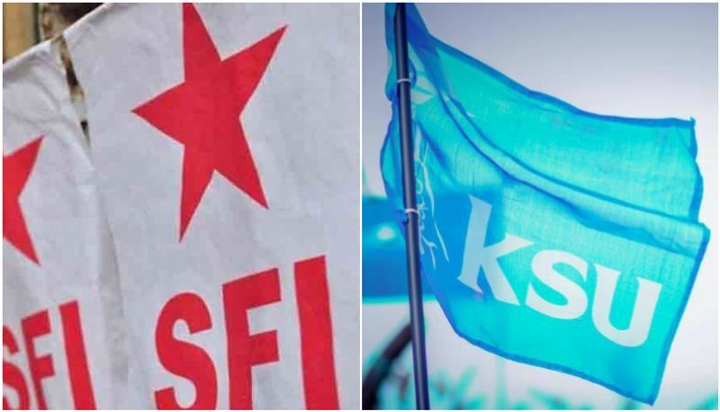 'ബാലറ്റ് പേപ്പറുകൾ കോളജിൽ തന്നെ'; എസ്എഫ്ഐ രാത്രിയിൽ പോലും സ്വൈര്യ ...