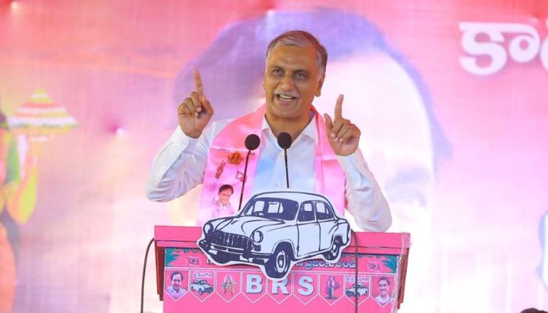 Harish Rao : గులాబీ పార్టీ ట్రబుల్ షూటర్.. ఆరడుగుల బుల్లెట్.. తన్నీరు ...