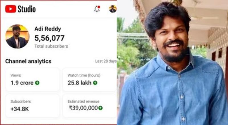 Adi Reddy: నెలకు అన్ని లక్షలా... లెక్కలతో సహా యూట్యూబ్ ఆదాయం బయటపెట్టిన ...
