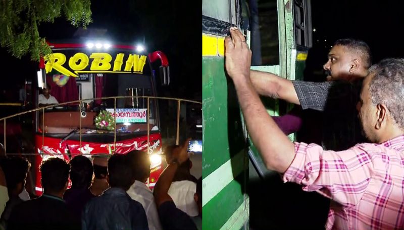 Robin Bus Service: 'റോബിന്‍' ഗാന്ധിപുരം ആര്‍ടിഓഫീസില്‍ തുടരും; ബസുടമയും ...