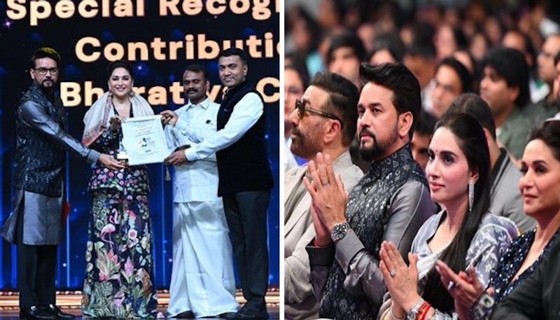 IFFI 2023: Madhuri Dixit honoured with 'Special Recognition for Bharatiya Cinema' award; read ...