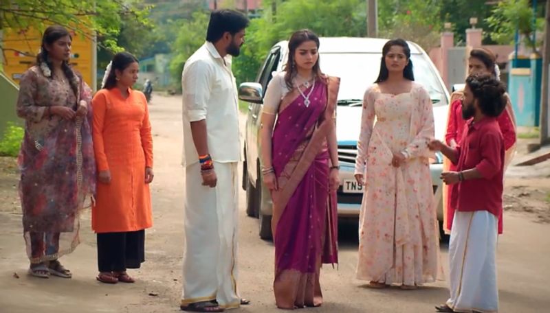 Anna Serial Update : விருந்துக்கு வந்து வெறுப்பேற்றும் சண்முகம்.. சவால் ...