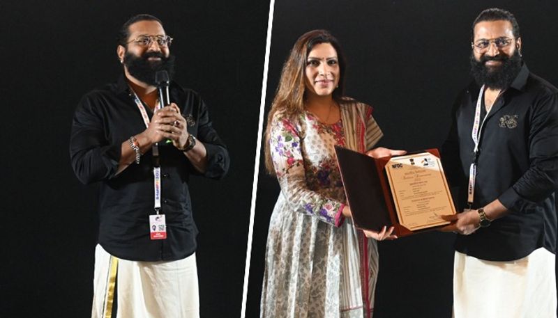 IFFI 2023: Rishab Shetty felicitated at Goa for Kantara [PICTURES ...