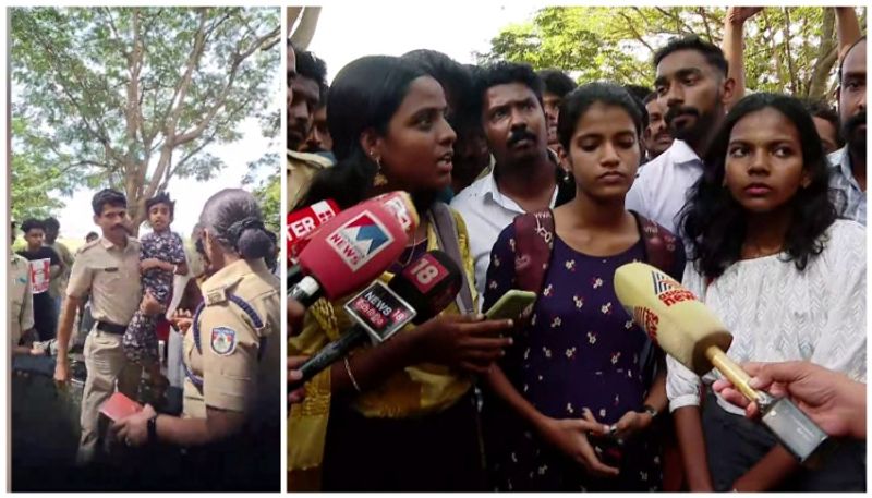 മഞ്ഞ ചുരിദാറും വെള്ള പാന്റും വെള്ള ഷാളും, മുഖത്ത് മാസ്ക്; അബി ഗേലിനെ ...