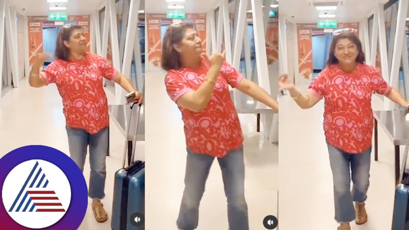 Malashree steps to Pasadangavne Syane Pasadangavne: ಪಸದಾಂಗವ್ನೆ ಸ್ಯಾನೆ ...