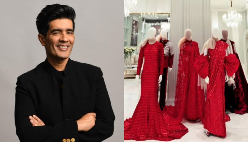 In pictures: Chikankari of Mijwan to high jewellery line, Manish Malhotra's first global store ...