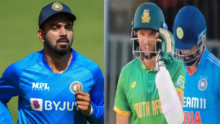 IND vs SA: KL Rahul-Keshav Maharaj's stump-mic chat over 'Ram Siya Ram' goes viral (WATCH ...