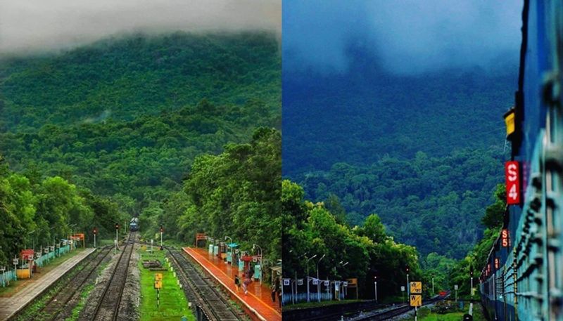Karwar Railway Station Images 'ಪ್ರಕೃತಿ ಮಾತೆಯ ಸೆರಗಿನ ಸ್ಟೈಲಿಷ್‌ ಬಾರ್ಡರ್ ...