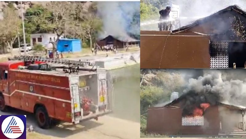 BREAKING: MLA Janardhana Reddy’s cottage razed in fire at Koppal ...