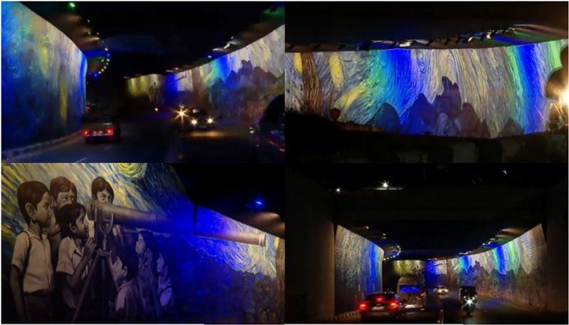 Kerala unveils largest wall art at Palayam in Thiruvananthapuram ...