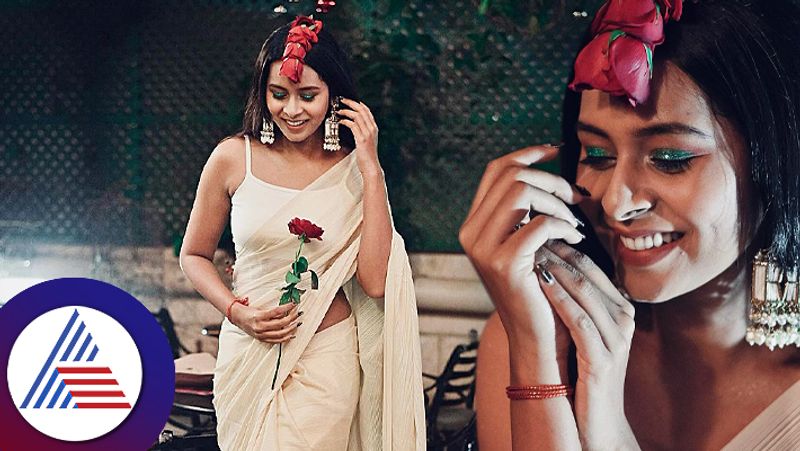 ಬಿಳಿ ಸೀರೆಲೀ ಏಂಜಲ್‌ನಂತೆ ಮಿಂಚಿದ Ishita: ಗಂಡನ ಫೋಟೋ ಯಾಕೆ ಹಾಕಲ್ಲ ಎಂದ ಫ್ಯಾನ್ಸ್ - Ishitha Varsha new ...