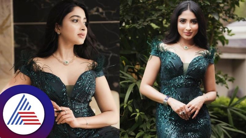 Green Gownನಲ್ಲಿ Stylish Look ಕೊಟ್ಟ Saanya Iyer: Fish Cut Dress ...