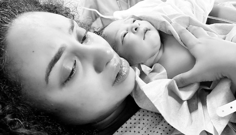 Pearle Maaney reveals face of newborn baby girl; Check