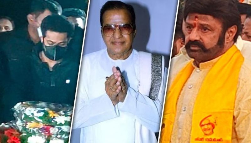 NT Rama Rao's death anniversary: Jr NTR, Nandamuri Balakrishna, Kalyan ...