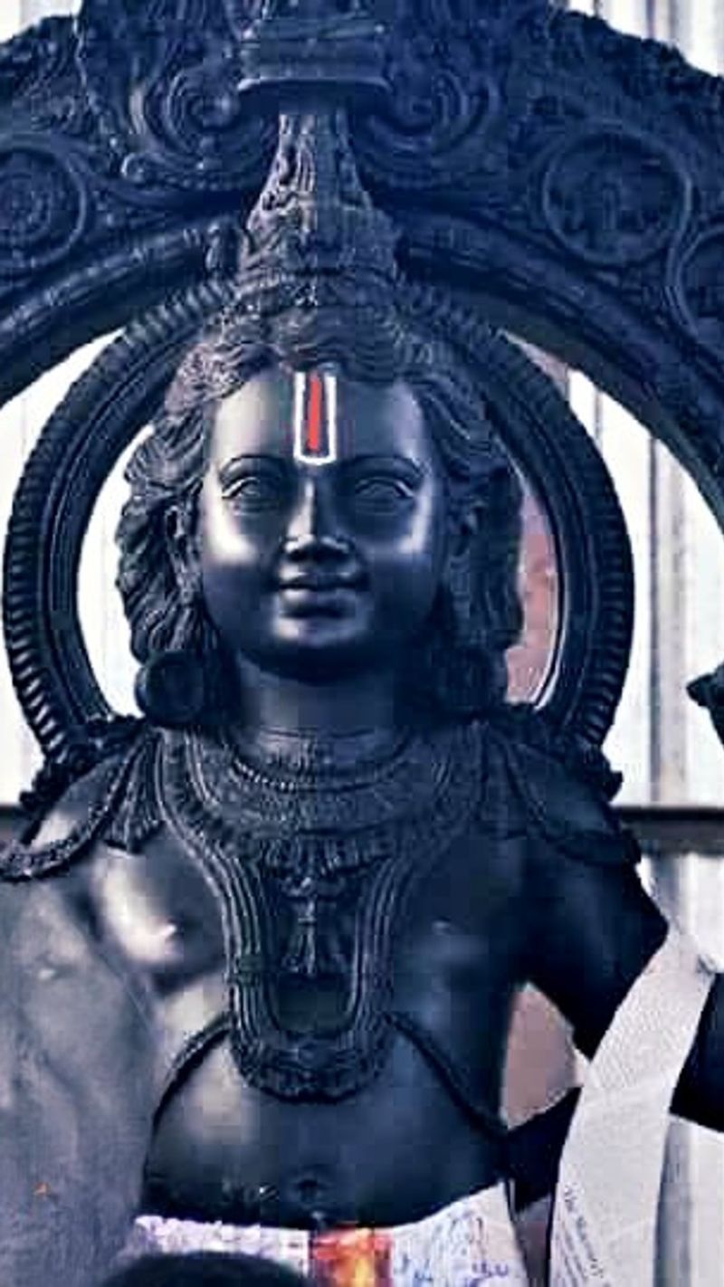 Ram Lalla Idol Installed at Ayodhya Ram Temple | அயோத்தி ராமர் கோயில் ...