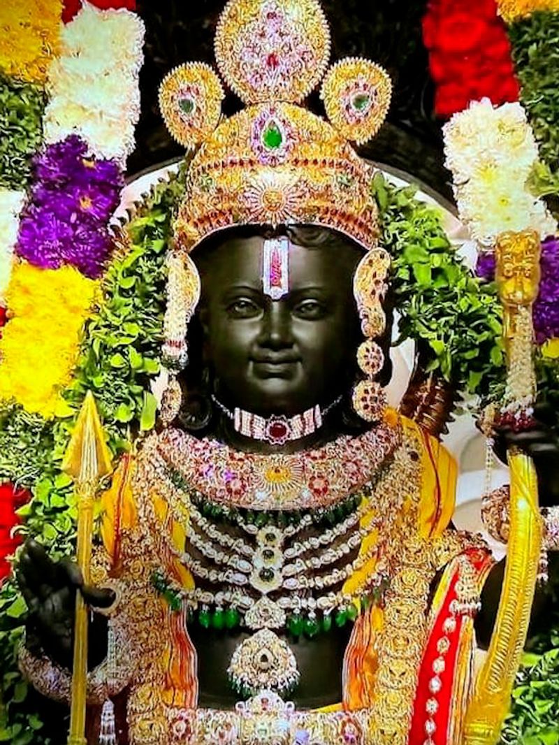 first darshan of ram idol : பக்தர்களுக்கு தரிசனமானார் ராமர்! | Ayodhya ...
