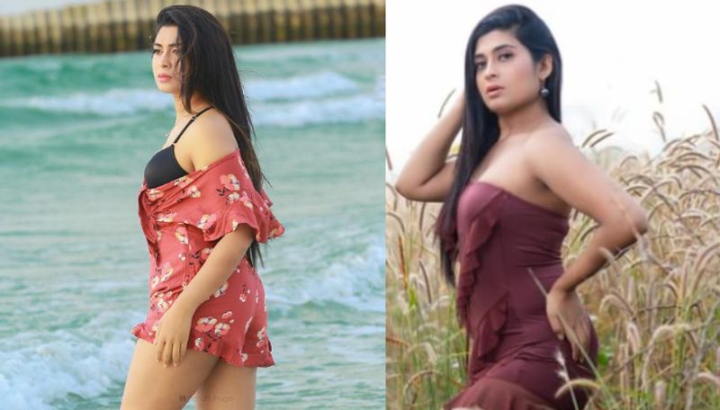 கிளாமர் நாயகியாக மாறிய சீரியல் நடிகை.. சிங்கிள் பீஸ் ஆடையில் சொக்கவைக்கும் அக்ஷிதா - ஹாட் ...