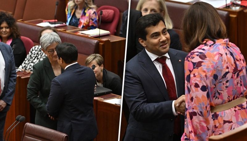 In a first, Indian-origin Australian Senator Varun Ghosh takes oath on ...