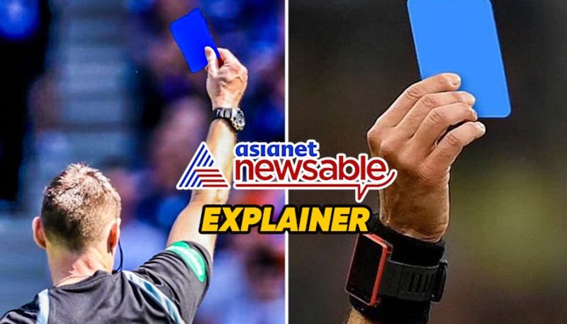 Blue cards in football explained: What is 10-minute sin bin rule & how ...