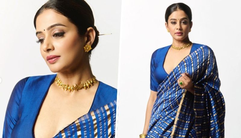 STUNNING photos: Priyamani Raj displays elegance as she drapes herself ...