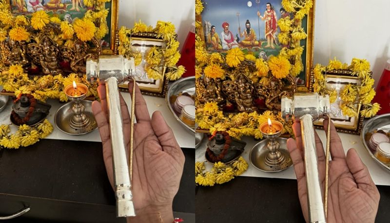 Revealed! Golden chisel and hammer used by sculptor Arun Yogiraj to ...