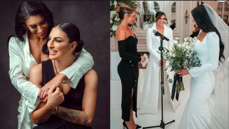 same-sex marriage: Girl ಮದ್ವೆಯಾದ ಹುಡುಗಿ.. Fitness Model ಜೊತೆ ಹಸೆಮಣೆ ...