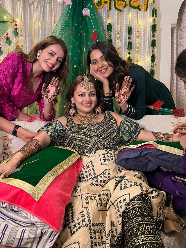 कुबूल है की Neha Laxmi Iyer को लगी हल्दी-मेहंदी,जानें कब बनेंगी दुल्हन ...