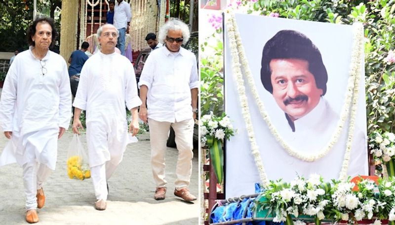 Pankaj Udhas Funeral: Friends and family arrive for the last rites ...