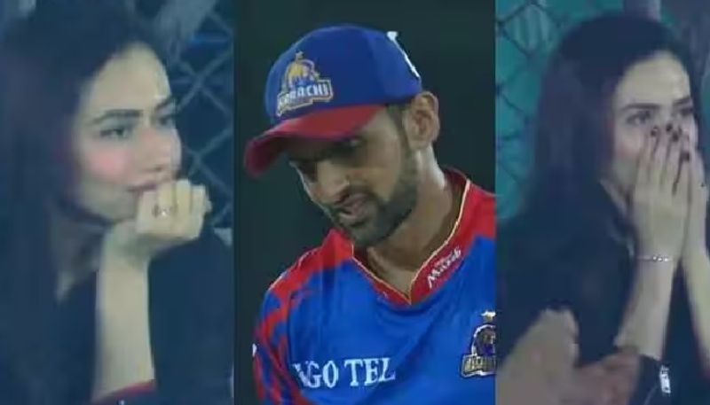 Sana Javed Disappointed As Shoaib Malik Falters In PSL 2024 ಸನಾ ಜಾವೆದ್ ಕೈಹಿಡಿಯುತ್ತಿದ್ದಂತೆ ...