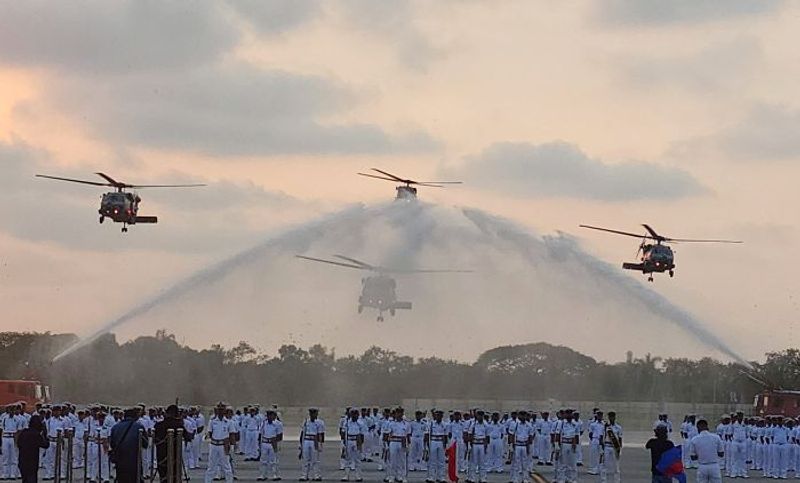 Indian Navy commissions 'Seahawks' MH 60R Squadron (PHOTOS)- Asianet ...