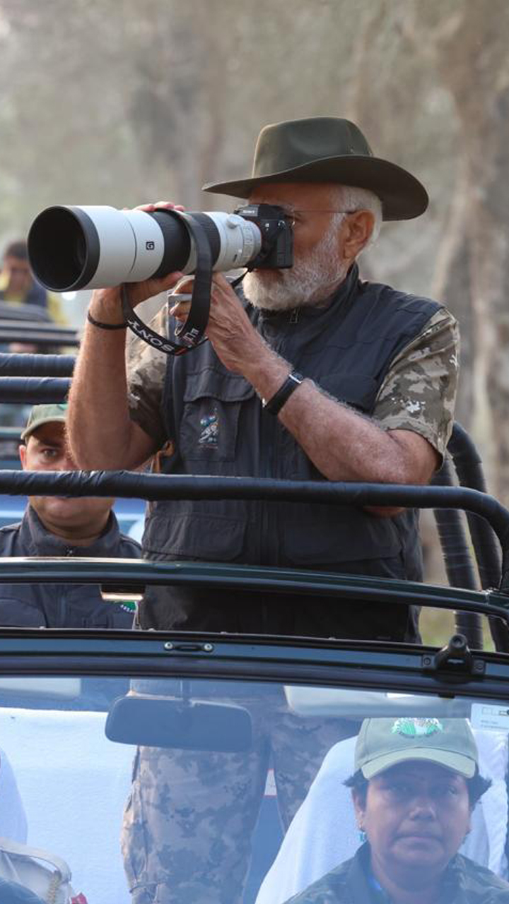 असम के काजीरंगा में PM मोदी की सुबह, हाथी पर बैठ निकले सैर पर-PHOTOS ...