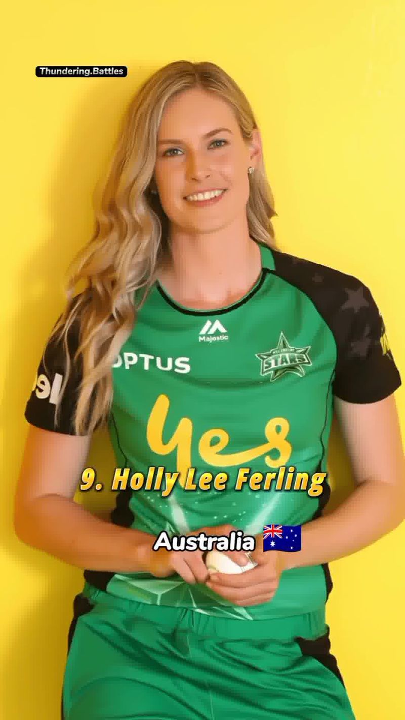 world top 10 most beautiful women cricketers ಯಾರು? ಎಲಿಸಾ ಪೆರ್ರಿ, ಸ್ಮೃತಿ ...